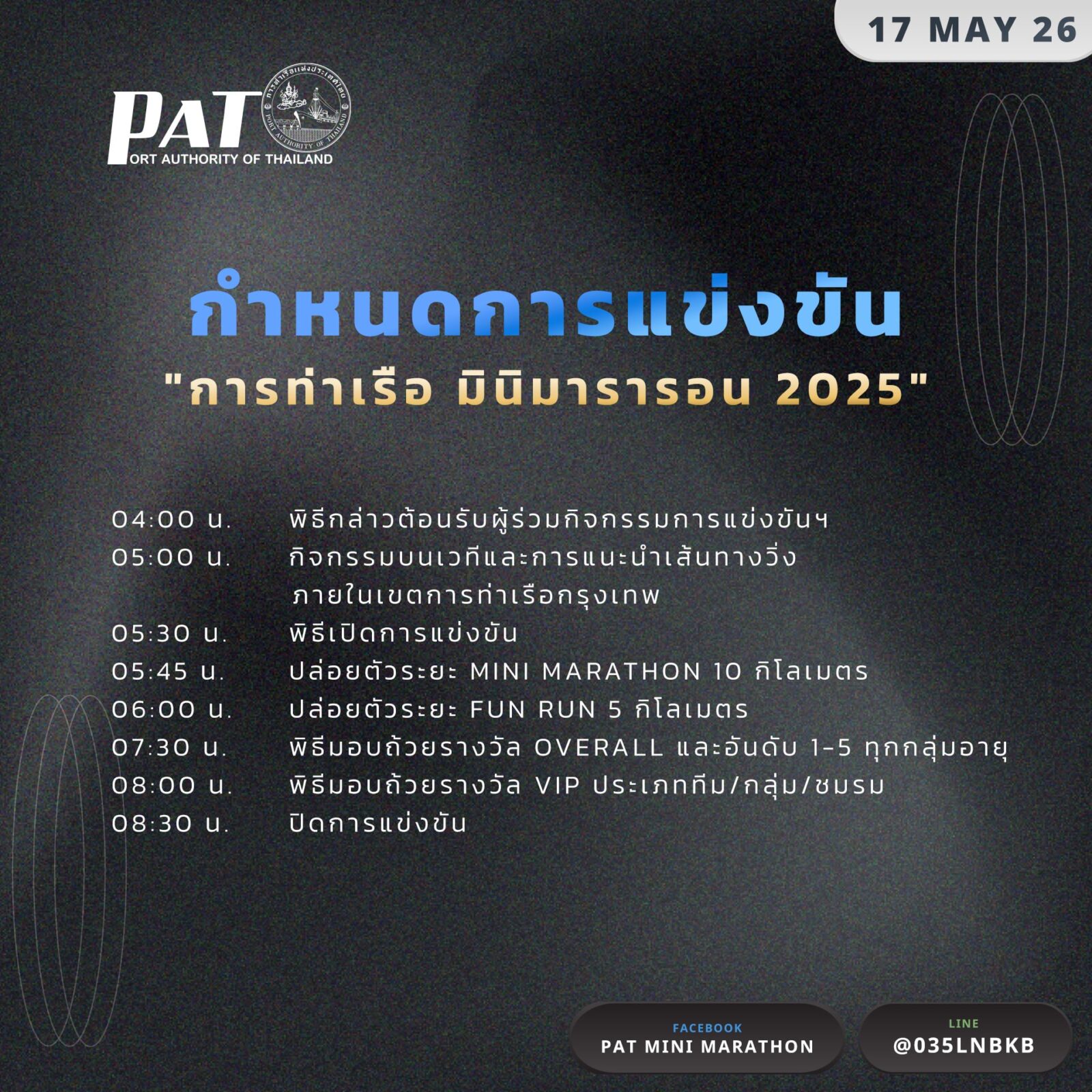 PAT MINI MARATHON 2026 - PATRUNNING.COM